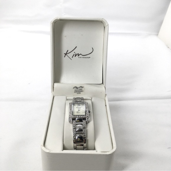 Kim Rogers | Accessories | Kim Rogers Silver Address Watch With ...